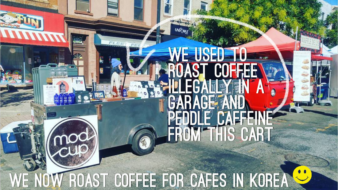From Cart to S[e]oul – modcup coffee